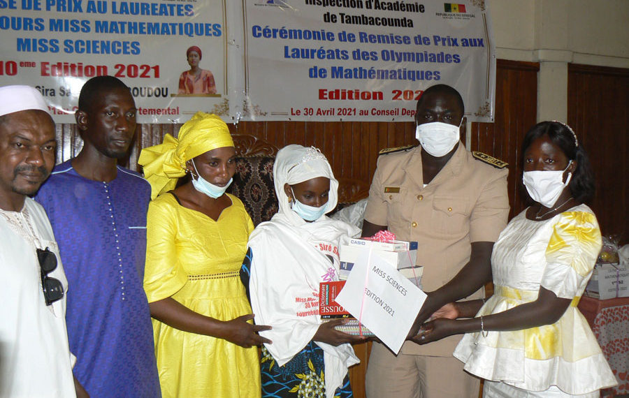 Tamba: Miss Maths/Miss Sciences/Olympiades Maths/Aminata Bâ 2nde “S ...